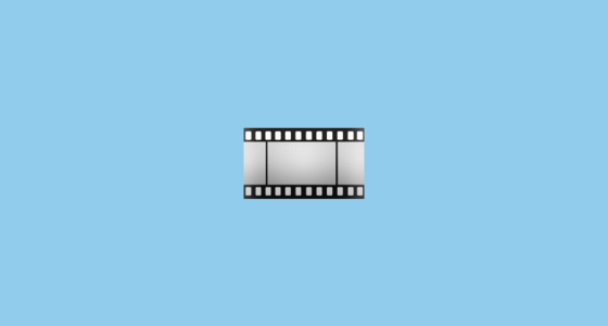 🎞️ Film Frames Emoji on Apple iOS 10.0