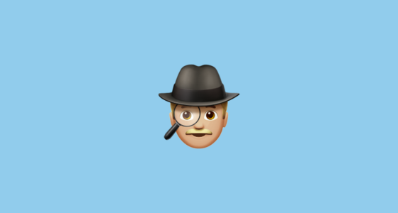 🕵🏼 Detective: Medium-Light Skin Tone Emoji on Apple iOS 10.0