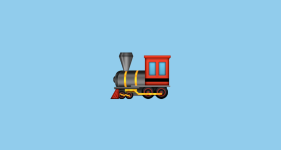 🚂 Locomotive Emoji on Apple iOS 10.0