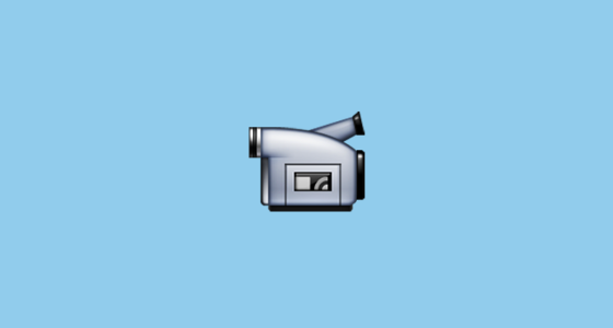 📹 Video Camera Emoji on Apple iOS 10.0