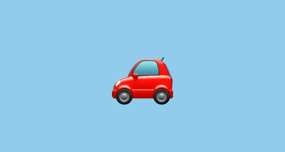 🚗 Auto Emoji on Apple iOS 10.2