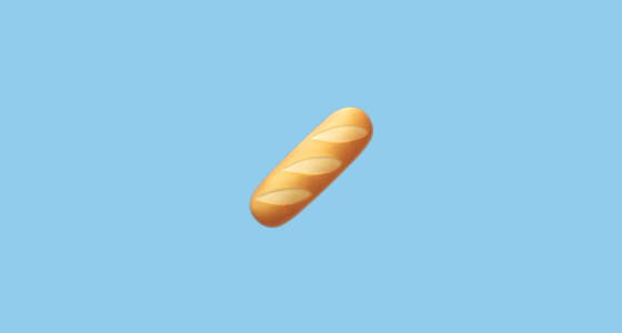🥖 Baguette Bread Emoji on Apple iOS 10.2