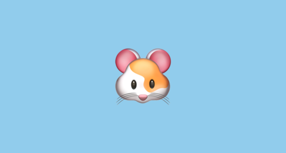 🐹 Hámster Emoji on Apple iOS 10.2