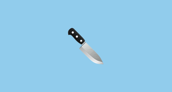 🔪 Kitchen Knife Emoji on Apple iOS 10.2
