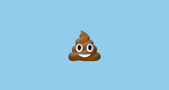 💩 Pile of Poo Emoji on Apple iOS 10.2