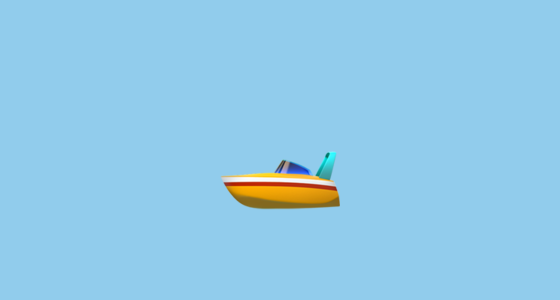 🚤 Speedboat Emoji on Apple iOS 10.2