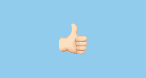 👍🏻 Tommel Opp: Hudtype 1–2 Emoji on Apple iOS 10.2