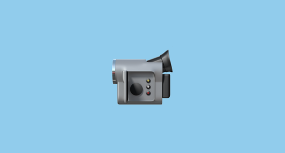 📹 Video Camera Emoji on Apple iOS 10.2