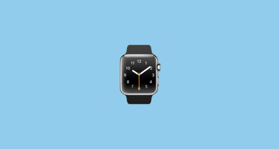 ⌚ Watch Emoji on Apple iOS 10.2