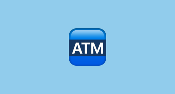 🏧 ATM Sign Emoji on Apple iOS 10.3