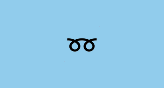 ➿ Double Curly Loop Emoji on Apple iOS 10.3