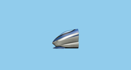 🚄 High-Speed Train Emoji on Apple iOS 10.3