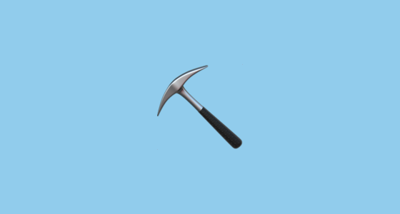 ⛏️ Pick Emoji on Apple iOS 10.3