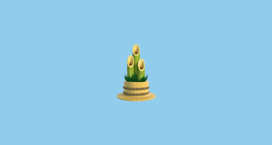 🎍 Bambù Decorato Emoji on Apple iOS 10.3