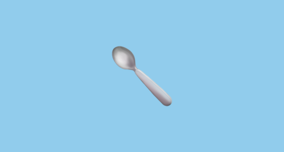 🥄 Spoon Emoji on Apple iOS 10.3