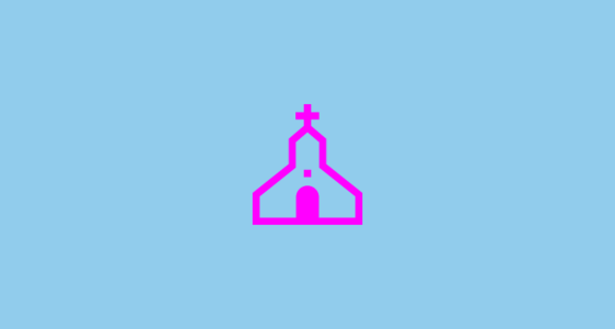 ⛪ Kirche Emoji on au by KDDI Type F