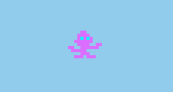 👾 Alien Monster Emoji on au by KDDI Type C-2