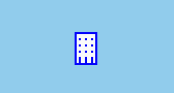 🏢 Office Building Emoji on Docomo 2002