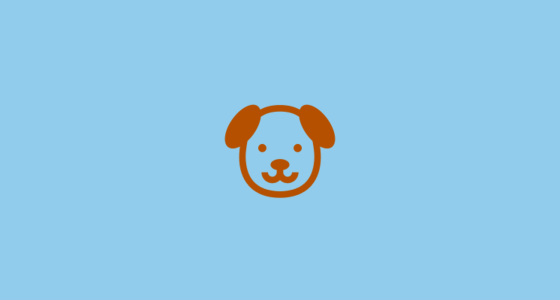 🐶 Dog Face Emoji on Docomo 2013