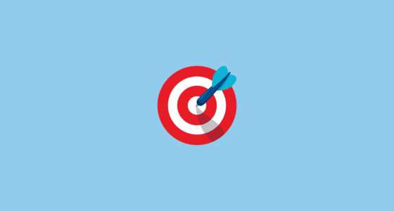 🎯 Bullseye Emoji on JoyPixels 3.1