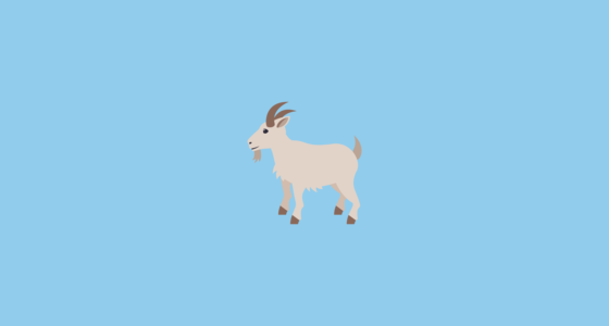 🐐 Geit Emoji on JoyPixels 3.1