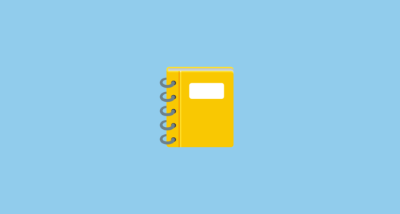 📒 Libro De Contabilidad Emoji on JoyPixels 3.1