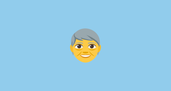 🧓 Older Person Emoji on JoyPixels 3.1