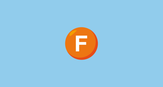 Regional Indicator Symbol Letter F Emoji on JoyPixels 3.1