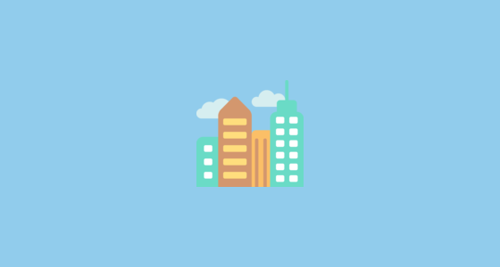 🏙️ 도시 전경 Emoji on JoyPixels 2.0