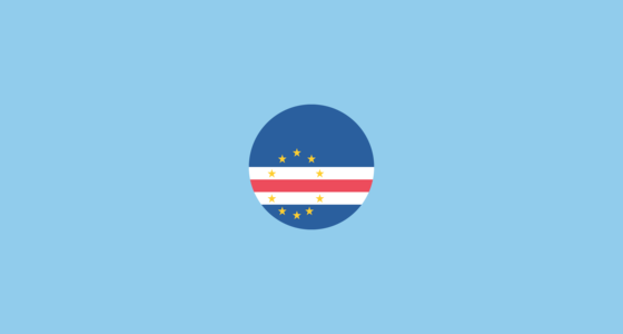 🇨🇻 Drapeau: Cap-Vert Emoji on JoyPixels 2.0