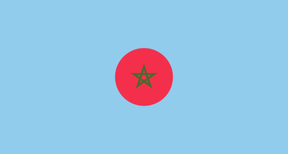 🇲🇦 Flag: Morocco Emoji on JoyPixels 2.0