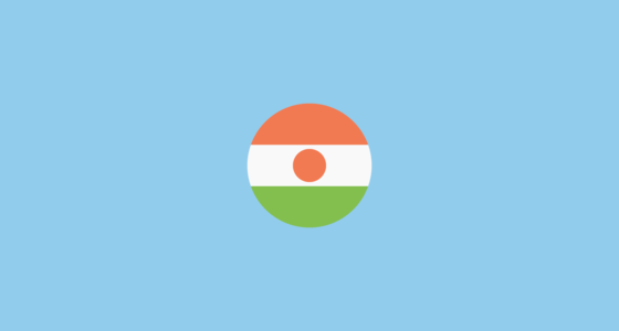 🇳🇪 Bandeira: Níger Emoji on JoyPixels 2.0