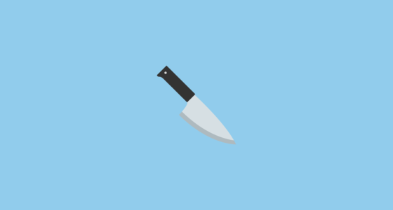 🔪 Faca De Cozinha Emoji on JoyPixels 2.0