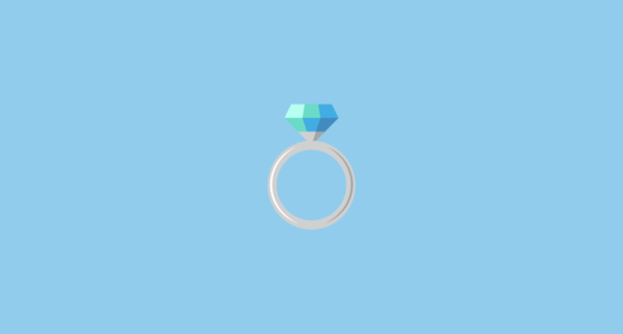 💍 Anillo Emoji on JoyPixels 2.0