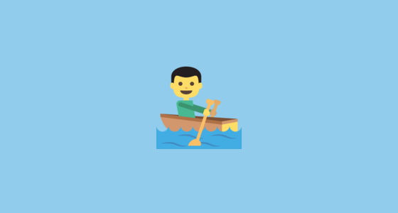 🚣 Person Rowing Boat Emoji on JoyPixels 2.0