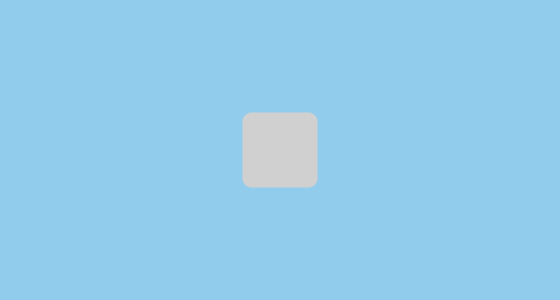 Quadrato Bianco Medio-Piccolo Emoji on JoyPixels 2.0