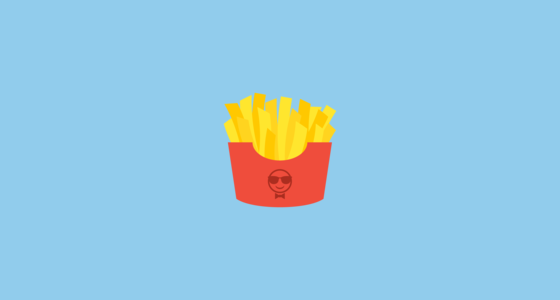 🍟 Batata Frita Emoji on JoyPixels 2.1
