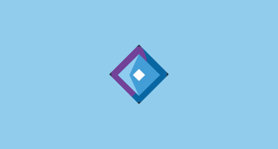 💠 Diamond with a Dot Emoji on JoyPixels 1.0