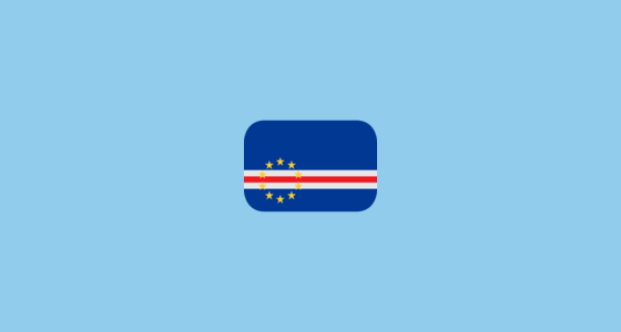 🇨🇻 Drapeau: Cap-Vert Emoji on JoyPixels 1.0