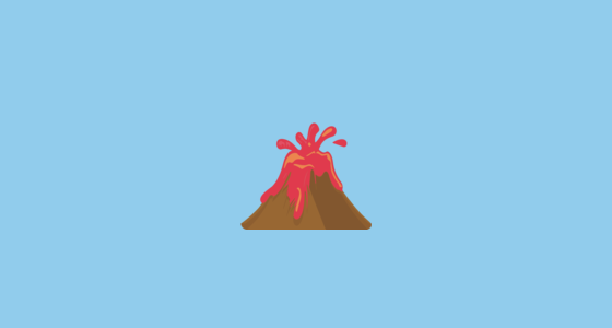 🌋 Volcan Emoji on JoyPixels 1.0