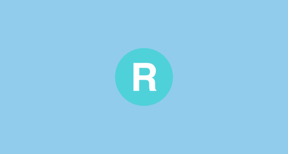 Regional Indicator Symbol Letter R Emoji on JoyPixels 2.2