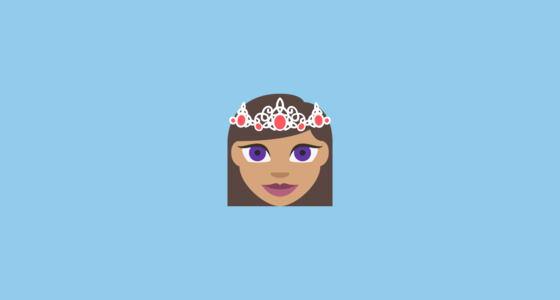 👸🏽 Princesa: Tono De Piel Medio Emoji on JoyPixels 2.2.4