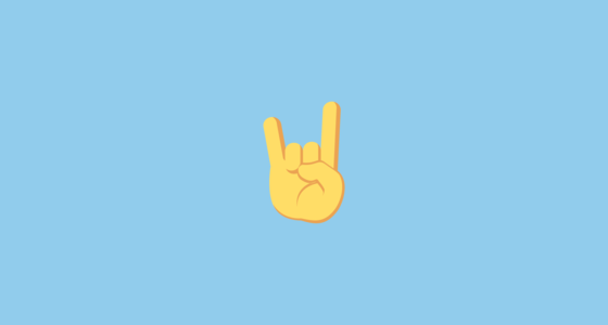 🤘 Mano Haciendo El Signo De Cuernos Emoji on JoyPixels 2.2.4