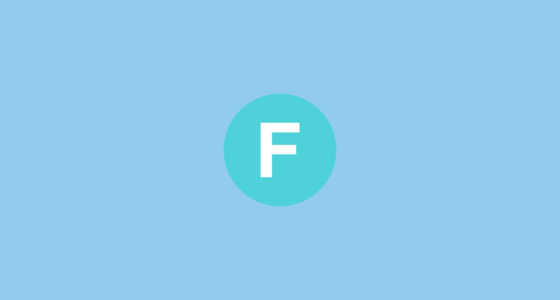 Regional Indicator Symbol Letter F Emoji on JoyPixels 2.2.5
