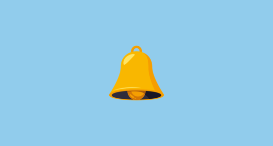 🔔 Cloche Emoji on JoyPixels 3.0