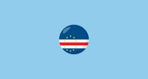 🇨🇻 Flag: Cape Verde Emoji on JoyPixels 3.0