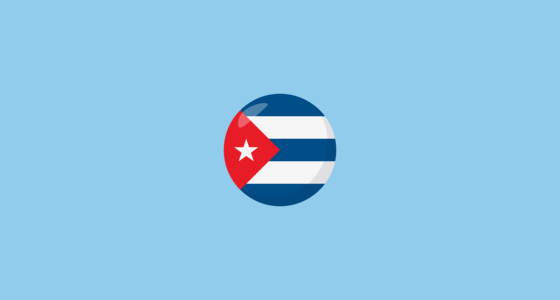 🇨🇺 Flag: Cuba Emoji on JoyPixels 3.0