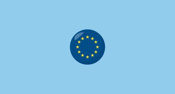 🇪🇺 Flag: European Union Emoji on JoyPixels 3.0