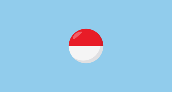 🇲🇨 Drapeau: Monaco Emoji on JoyPixels 3.0