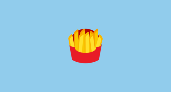 🍟 Frites Emoji on JoyPixels 3.0